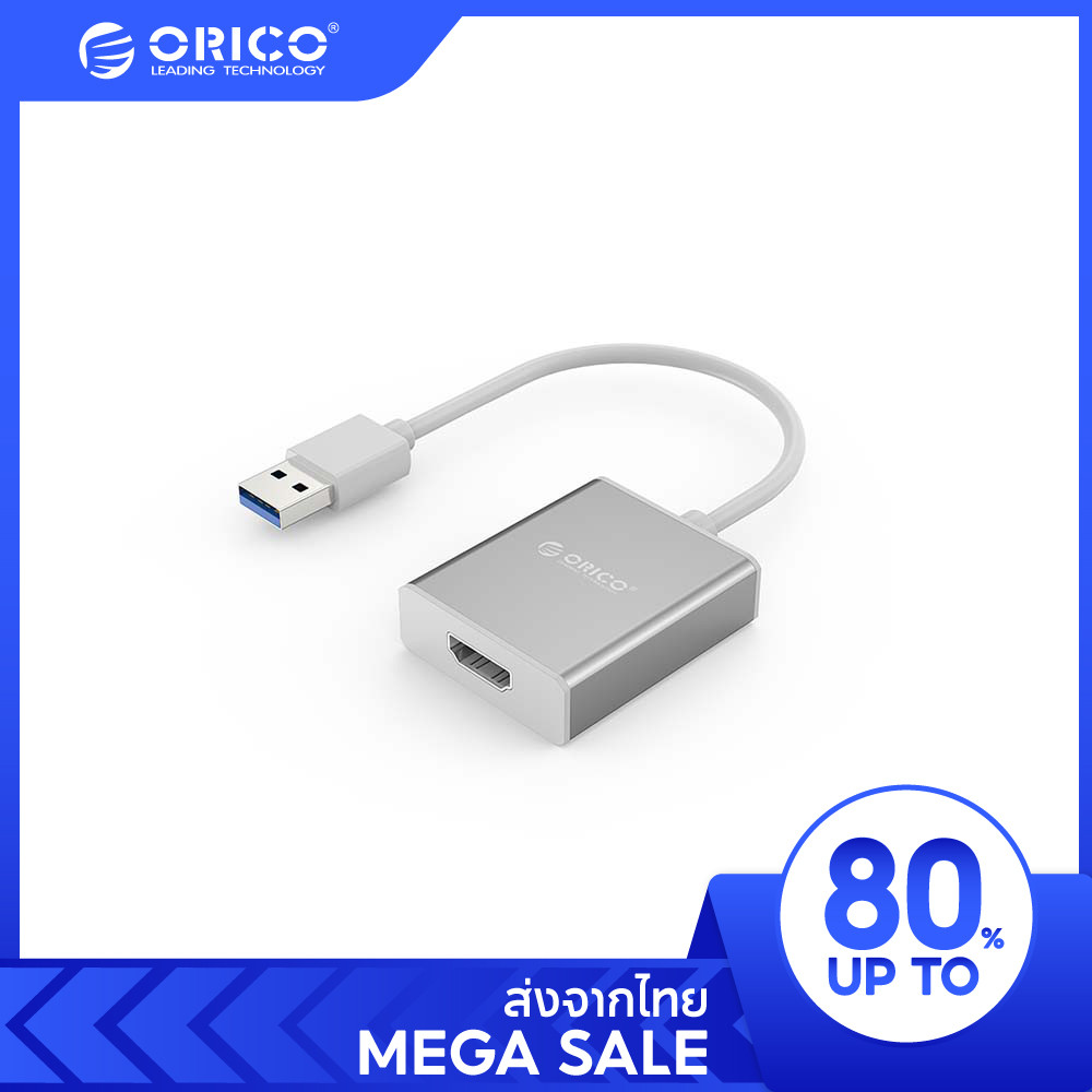 [ออกใบกำกับภาษีได้ E-TAX] ORICO UTH USB3.0 to HDMI or UTV HDMI to VGA ...