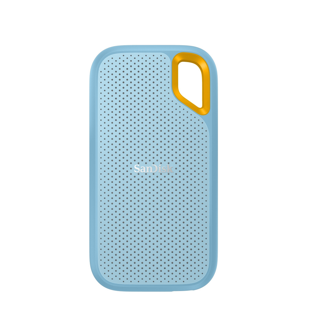 SANDISK Extreme SDSSDE61 Portable SSD 1TB (Sky-Blue color) MS4-000931 ...