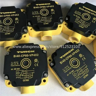 Bi40-CP80-VP4X2 Bi40-CP80-VN4X2 Bi40-CP80-FZ3X2 เซ็นเซอร์สวิตช์ความ ...