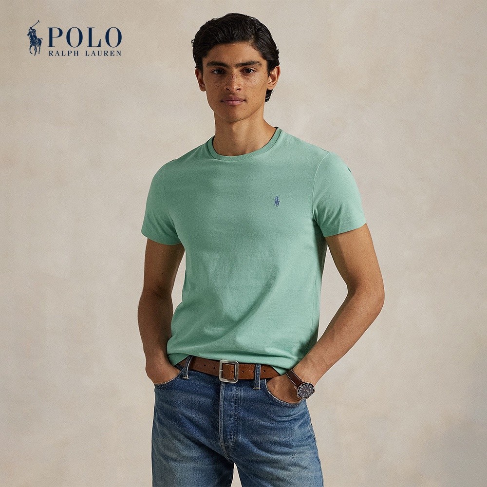 Polo Ralph Lauren เสื้อยืดผู้ชาย รุ่น MNPOTSH1N822751 สีเขียว | Shopee ...