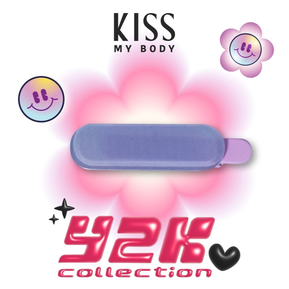 [ของสมนาคุณ งดจำหน่าย] Kiss My Body กิ๊บติดผม Y2K Collection 1 ชิ้น (คละสี) | Shopee Thailand