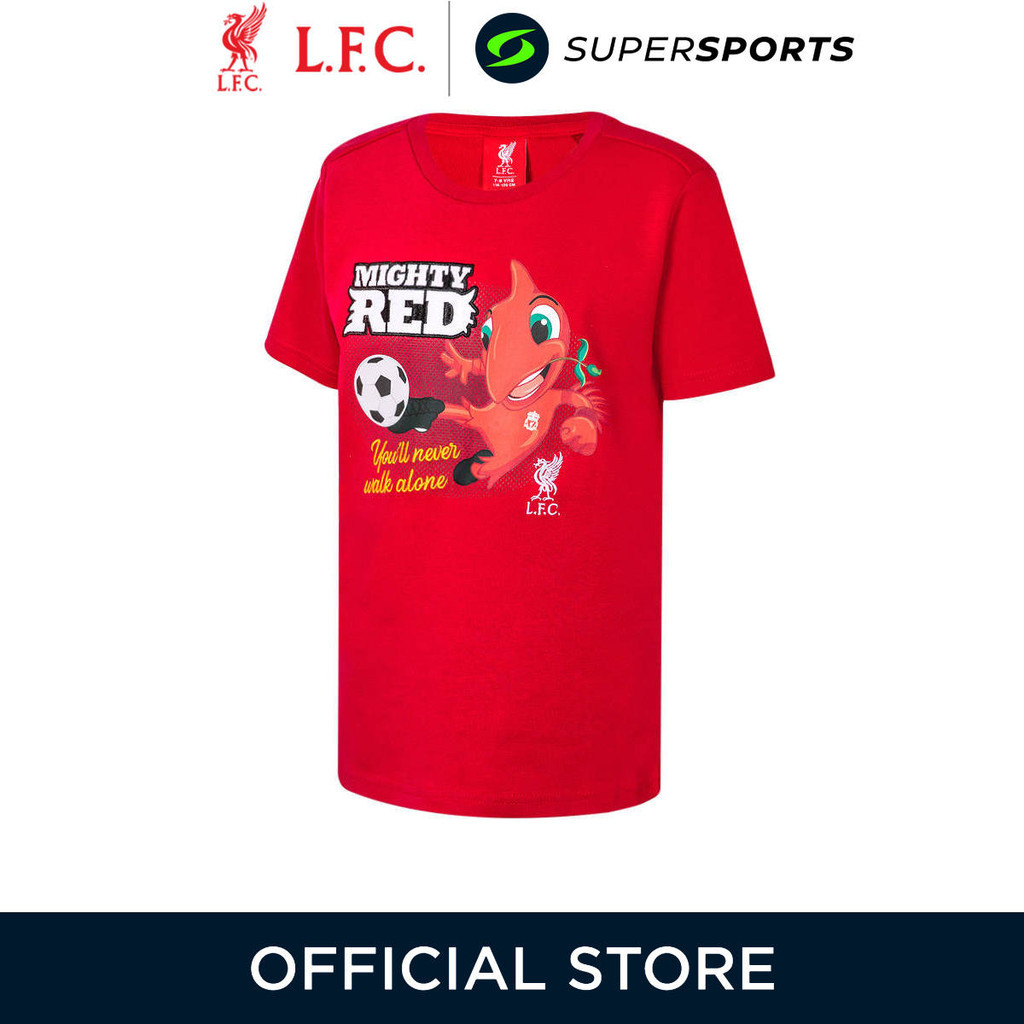 LIVERPOOL FOOTBALL CLUB Mighty Red Infants เสื้อยืดฟุตบอลเด็ก | Shopee ...