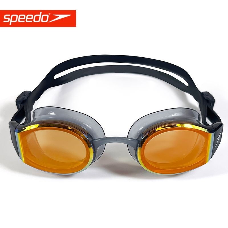 Speedo แว่นตาว่ายน้ำเคลือบสี Speedo Racing แว่นตาว่ายน้ำสีสันสดใส กัน ...