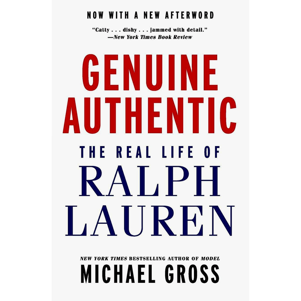 BBW หนังสือ GENUINE AUTHENTIC: THE REAL LIFE OF RALPH LAUREN | Shopee ...
