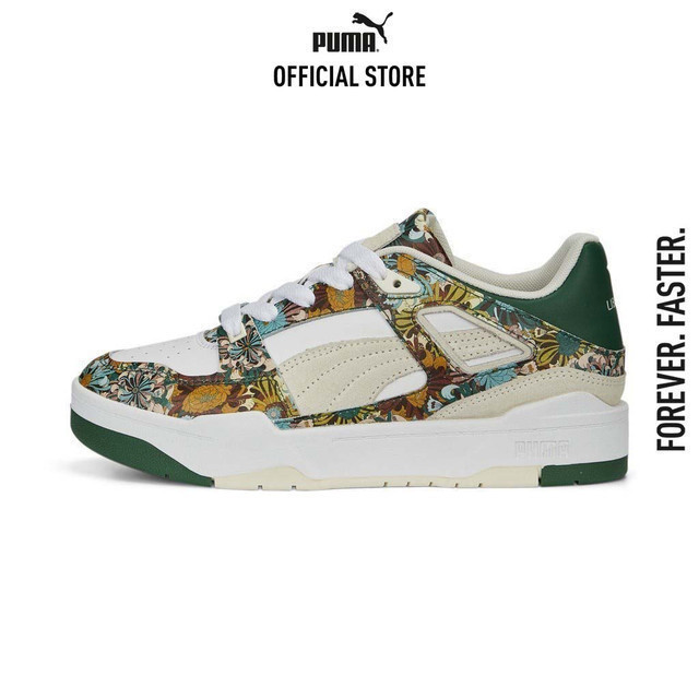 PUMA PRIME/SELECT - รองเท้าผ้าใบ PUMA x LIBERTY Slipstream สีเขียว ...