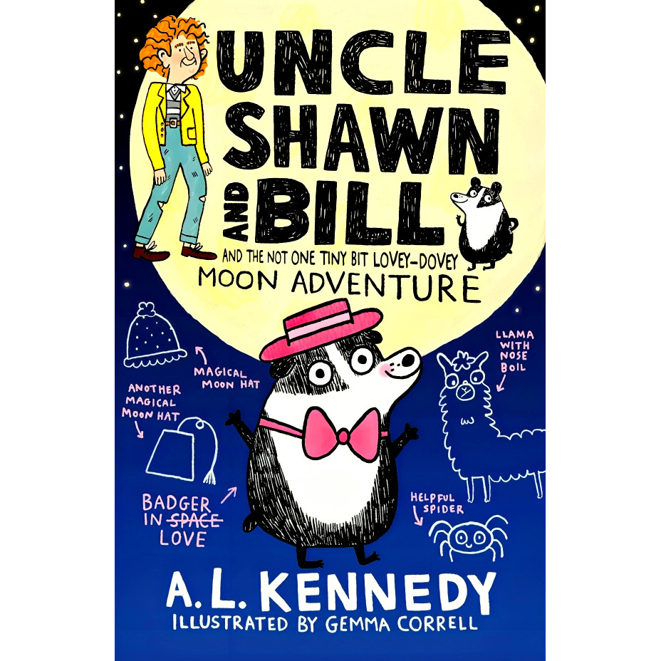 BBW หนังสือ UNCLE SHAWN & BILL & NOT ONE TINY BIT LOVEY-DOVEY MOON ADVENTURE | Shopee Thailand