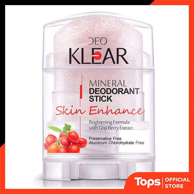 DEO KLEAR ดีโอเคลียร์มิเนอรัลดีโอโดแรนท์สติ๊กสกินเอ็นฮานซ์ 70กรัม [8850567162336] | Shopee Thailand