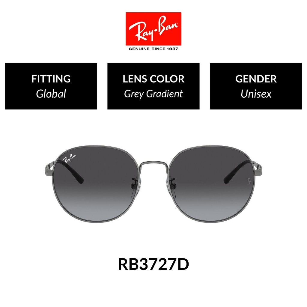 RAY-BAN RB3727D 004/8G - Sunglasses แว่นกันแดด | Shopee Thailand