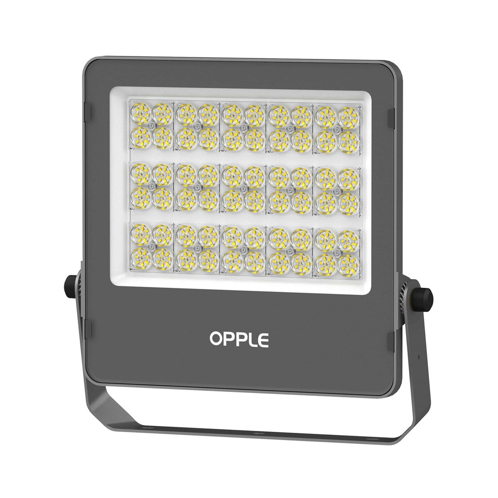 OPPLE โคมฟลัดไลท์ LED 200W Daylight รุ่น LED FL-E IV200W/57 สีเทา ...