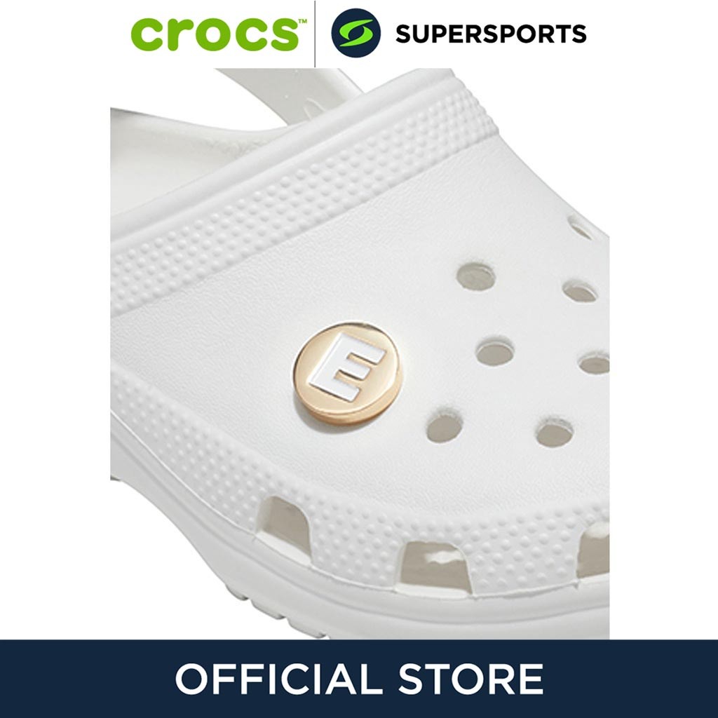 CROCS Jibbitz Gold Letter E ตัวติดรองเท้า | Shopee Thailand