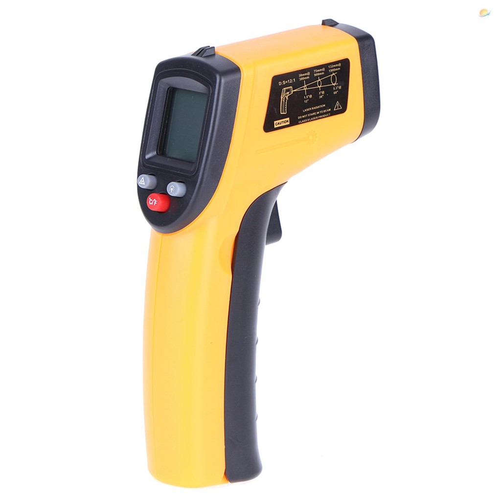 Industry Thermometer Digital Infrared Thermometer Laser Industrial ...