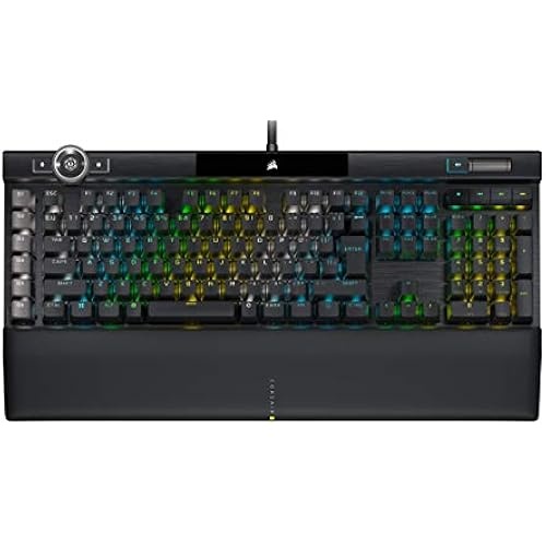 CORSAIR K100 RGB Flagship Optical Mechanical Gaming Keyboard CH-912A01A ...