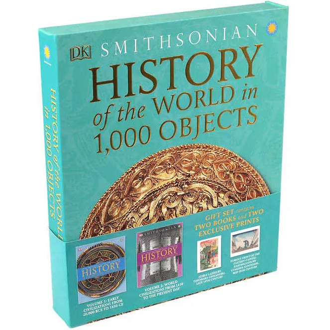 HISTORY OF THE WORLD IN 1,000 OBJECTS GIFT SET (DK SMITHSONIAN ...