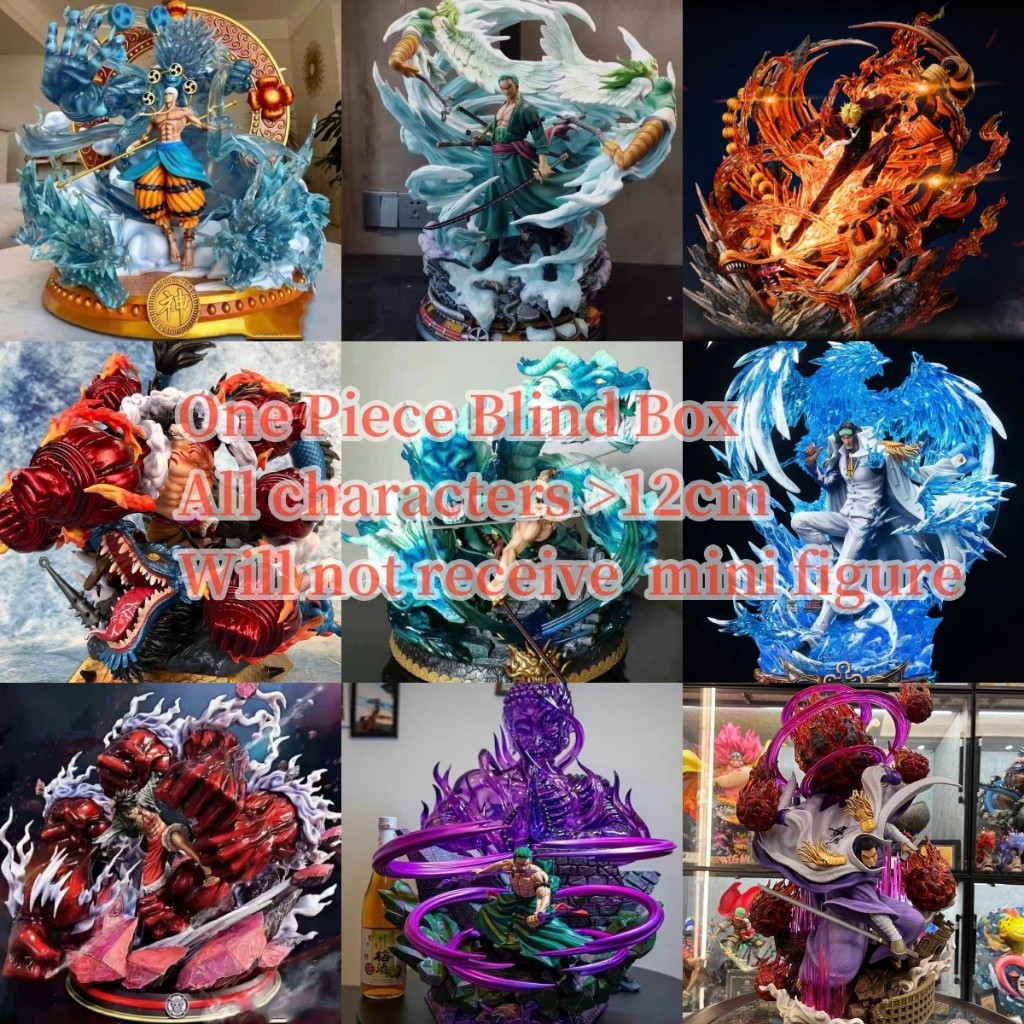 One Piece รูป Luffy Gear 5 Zoro Macro อะนิเมะ Action Figure ตกแต่งบ้าน ...