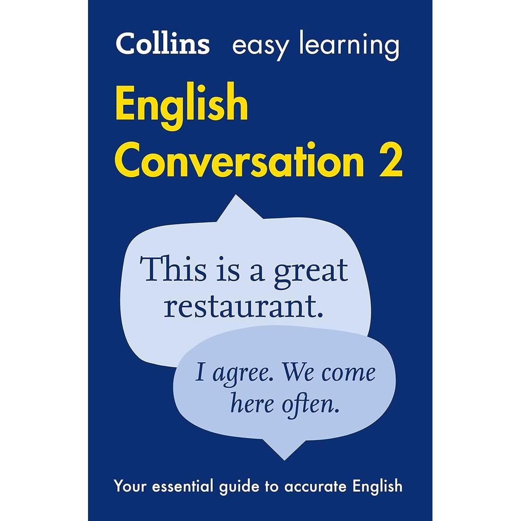 สินค้าใหม่ลิขสิทธิ์แท้ COLLINS EASY LEARNING ENGLISH CONVERSATION BOOK ...