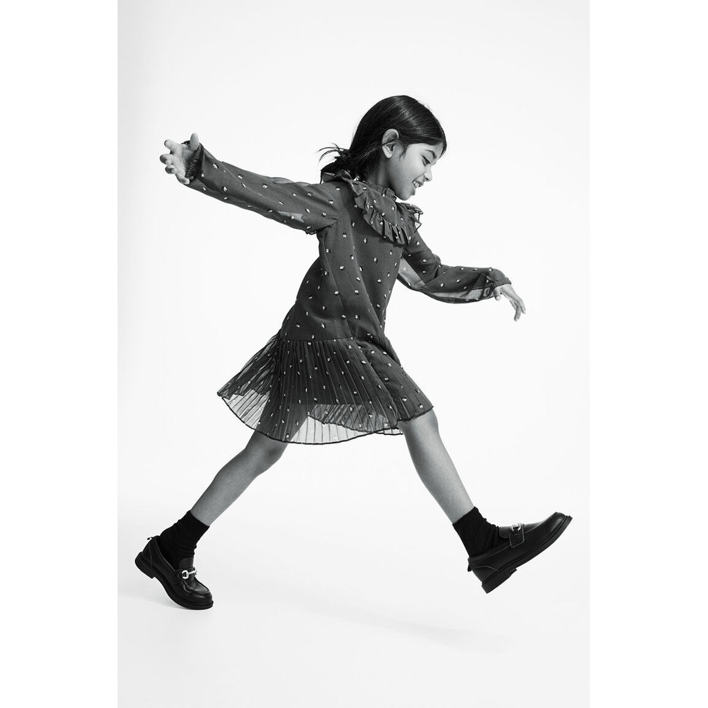 H&M Girl Chiffon dress 1181531_1 | Shopee Thailand