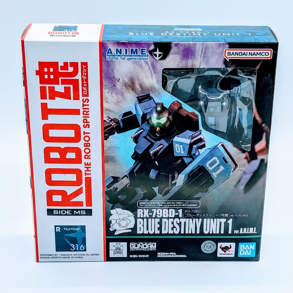 Bandai ROBOT SPIRITS Gundam Side Story The Blue Destiny Blue Destiny Unit 1Used ส่งตรงจากญี่ปุ่น ...
