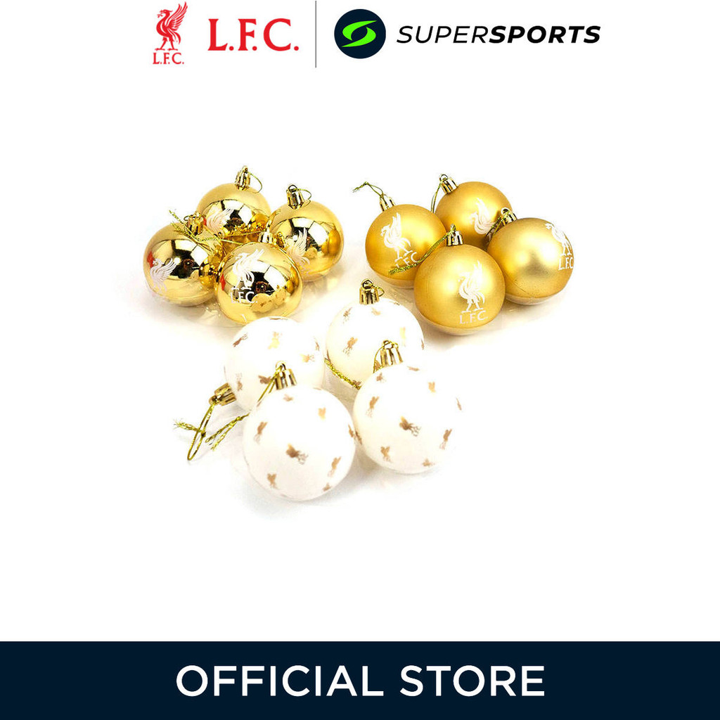 LIVERPOOL FOOTBALL CLUB 12 Pack Baubles ของประดับต้นคริสต์มาส | Shopee ...