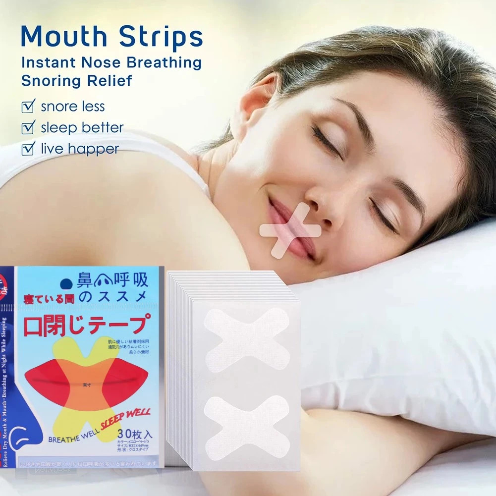 Glamspark Anti ปากเปิด Breathing Patch ปากปิดผนึก Anti Snoring Patch Sleep Correction Patch ...