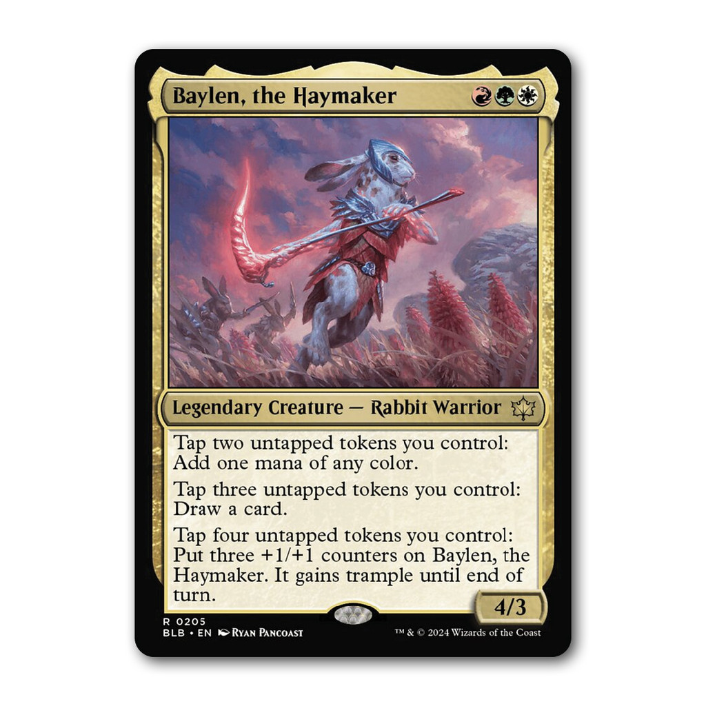 [MTG] Baylen, the Haymaker [BLB] [Multi] [Rare] [Normal] [ENG] [2024 ...