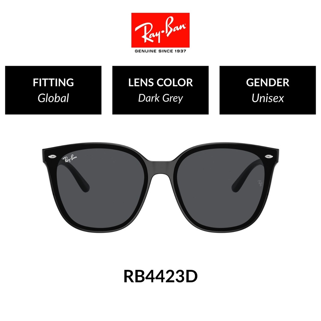 RAY-BAN RB4423D 601/87 - Sunglasses แว่นกันแดด | Shopee Thailand