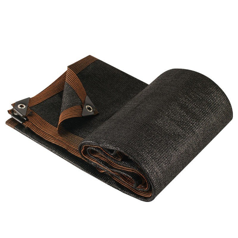 Thicken Black Sun Shade Net Awnings Cloth Balcony Privacy Screen Fence ...