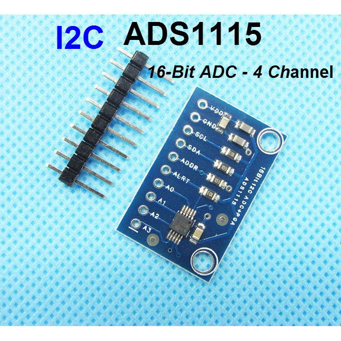 ADS1115 BOGI ( I2C ) ADC 4 Channel 16-Bit with Programmable Gain Amplifier Module | Shopee Thailand
