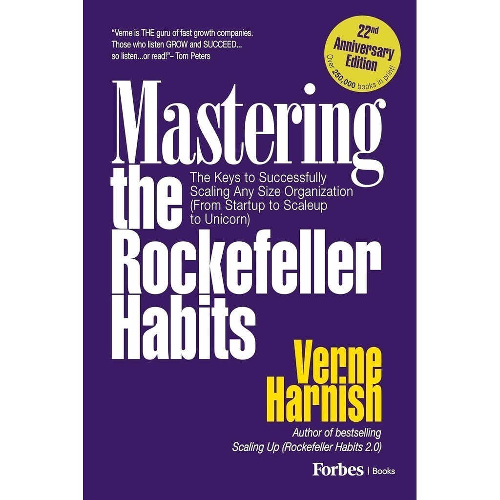 Asia Books หนังสือภาษาอังกฤษ MASTERING THE ROCKEFELLER HABITS (22ND ...