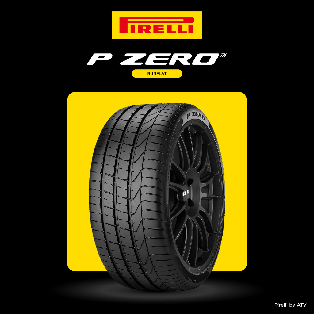 [บริการติดตั้ง] PIRELLI ยางรถยนต์ ขอบ 18"-20" รุ่น P ZERO, PZ4 (Runflat) (4 เส้น) (สอบถามสต็อก ...
