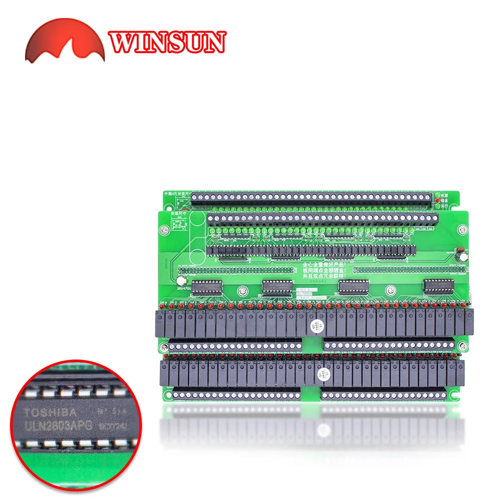 PLC FX3U-128MR 64 Input SEEKU Relay Output Logic Controller เข้ากันได้กับซอฟต์แวร์ที่ตั้งโปรแกรม ...