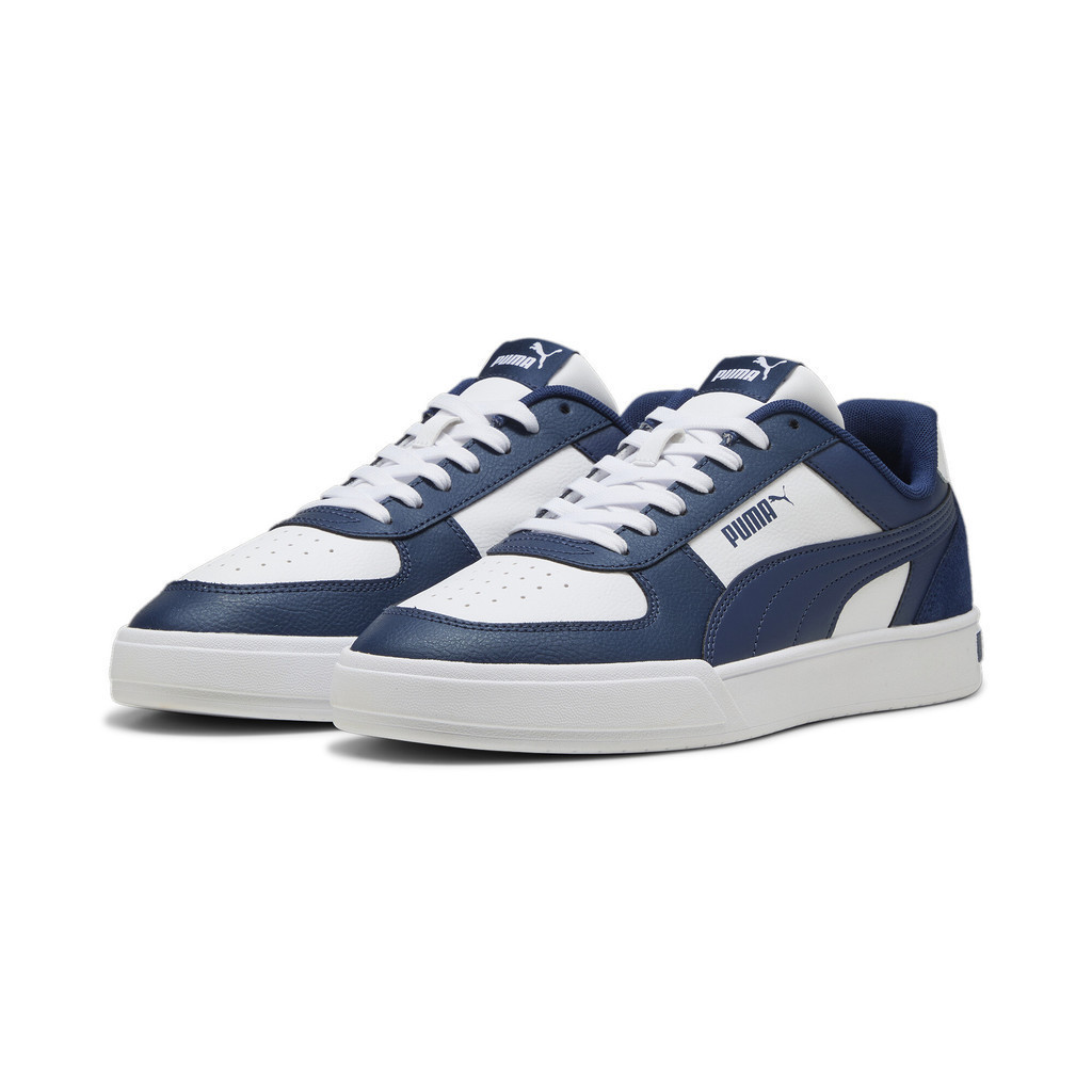 PUMA BASICS - รองเท้าผ้าใบ Caven Mix สีขาว - 39939807 | Shopee Thailand