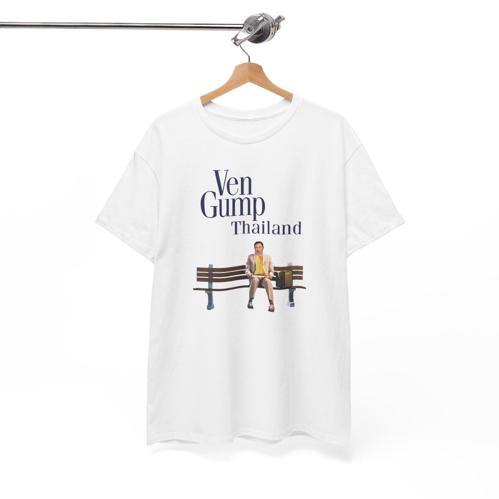 Tee เสื้อยืด Ven Gump Thailand ลุงแม้ว (Cotton 100%) | Shopee Thailand