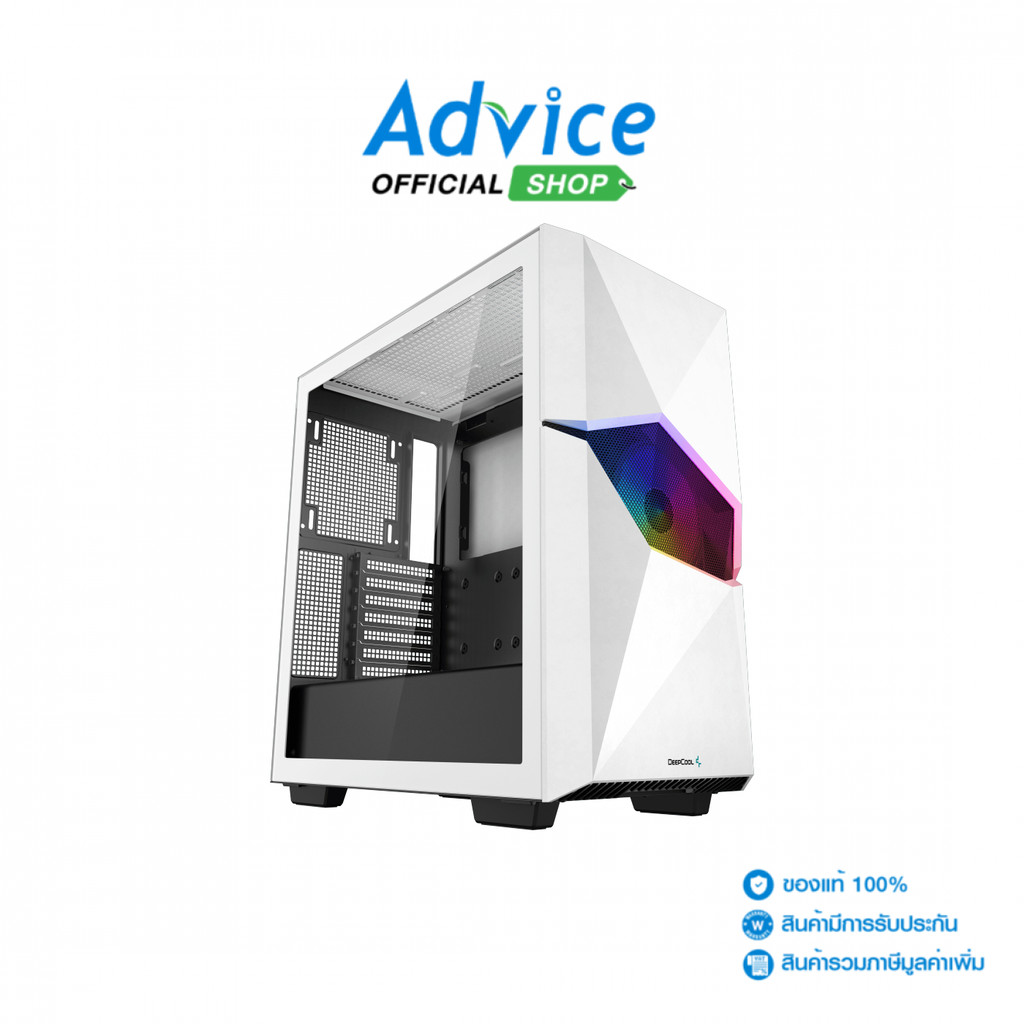 ATX CASE (NP) DEEPCOOL CYCLOPS WHITE - A0161278 | Shopee Thailand