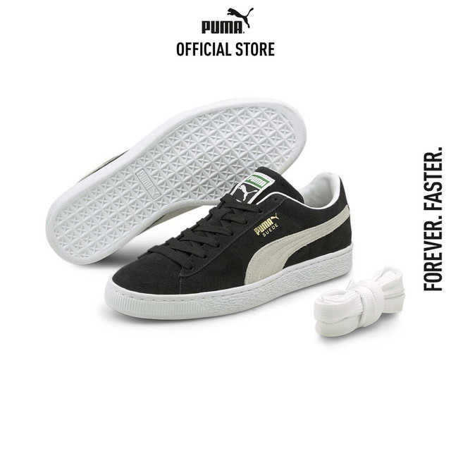 PUMA SPORT CLASSICS - รองเท้ากีฬา Suede Classic XXI Trainers สีดำ ...