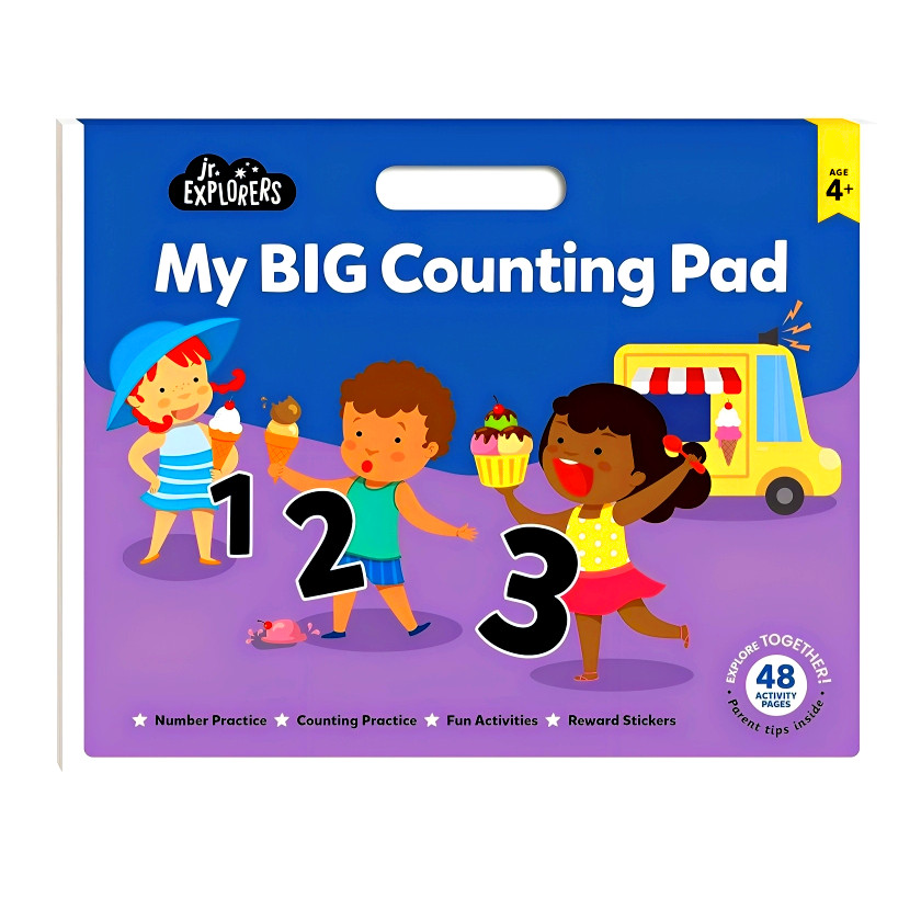 JUNIOR EXPLORERS®: MY BIG COUNTING PAD | Shopee Thailand