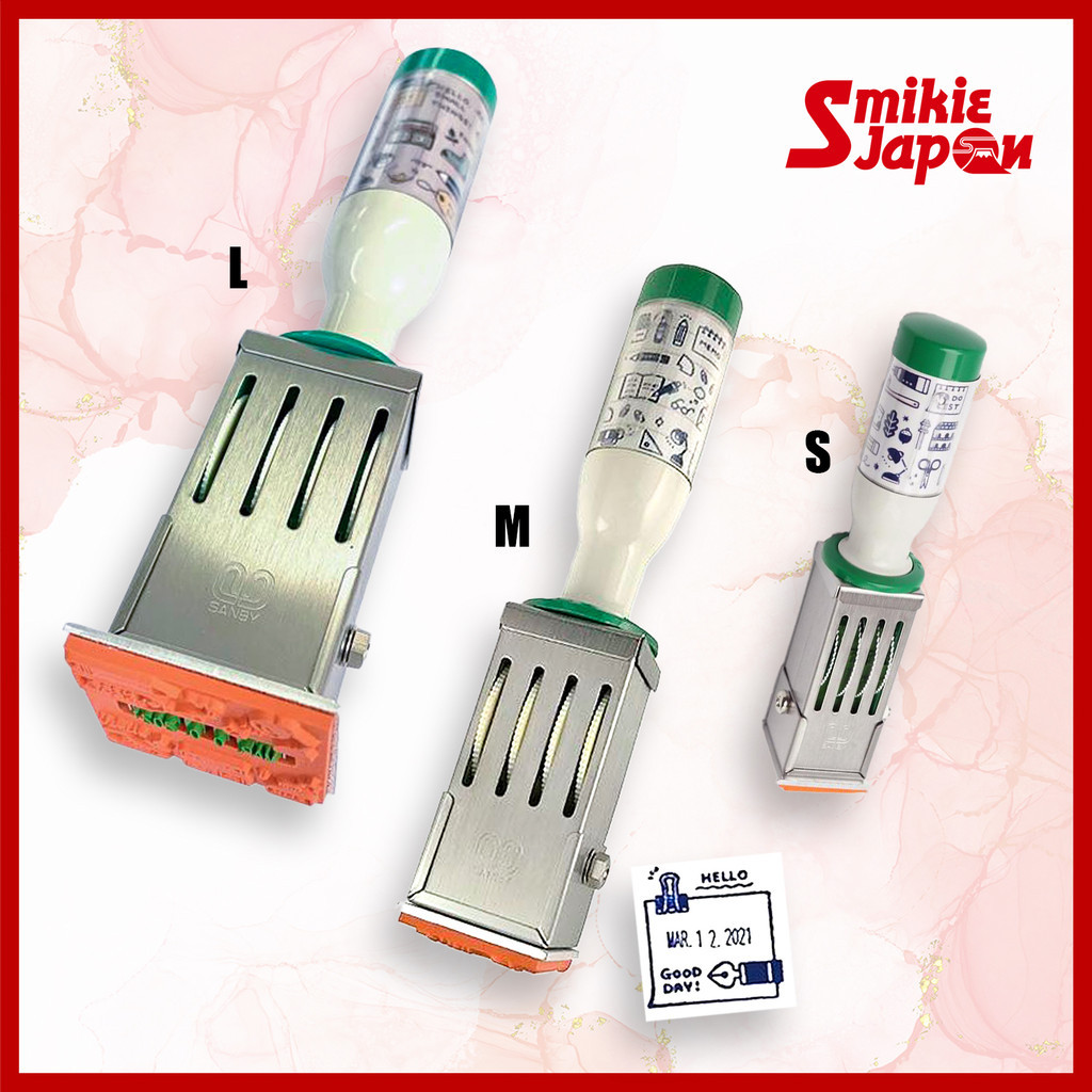Eric Small Things X SANBY Date Stamp Collection SML โดยตรงจากญี่ปุ่น | Shopee Thailand