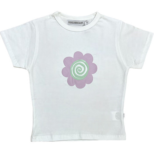 VGH FLOWER (PURPLE) tee. | Shopee Thailand