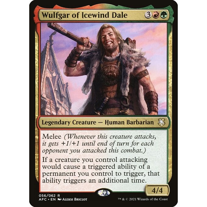 [Adventures in the Forgotten Realms Commander] - [AFC] - (R) -[Wulfgar ...
