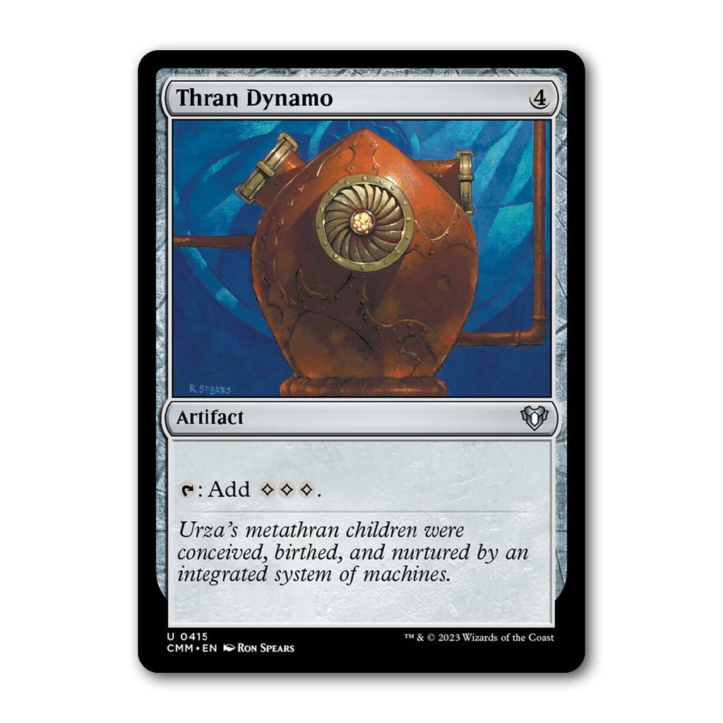 [MTG] Thran Dynamo [CMM] [Colorless] [Uncom] [Normal] [ENG] [2023 ...