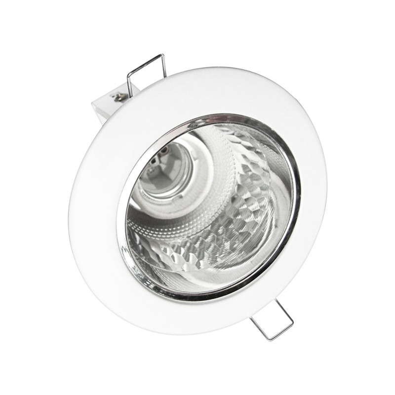 โคมดาวน์ไลท์หน้ากลม 4 นิ้ว E27x1 D-Brite LUZINO รุ่น A4002-WH สีขาว ...