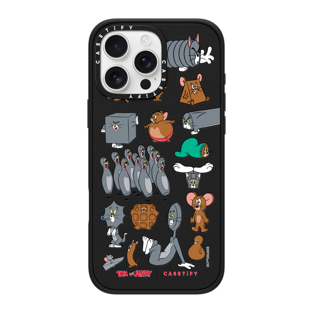 [พร้อมส่ง] CASETiFY | Pattern Sticker Case [Tom and Jerry] | Shopee ...