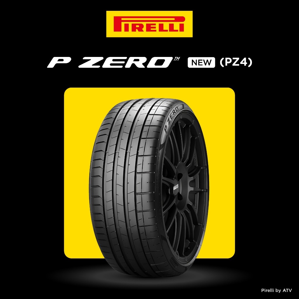 [บริการติดตั้ง] PIRELLI ยางรถยนต์ (Tesla) รุ่น P-ZERO PZ4 (ยางรถไฟฟ้า ...