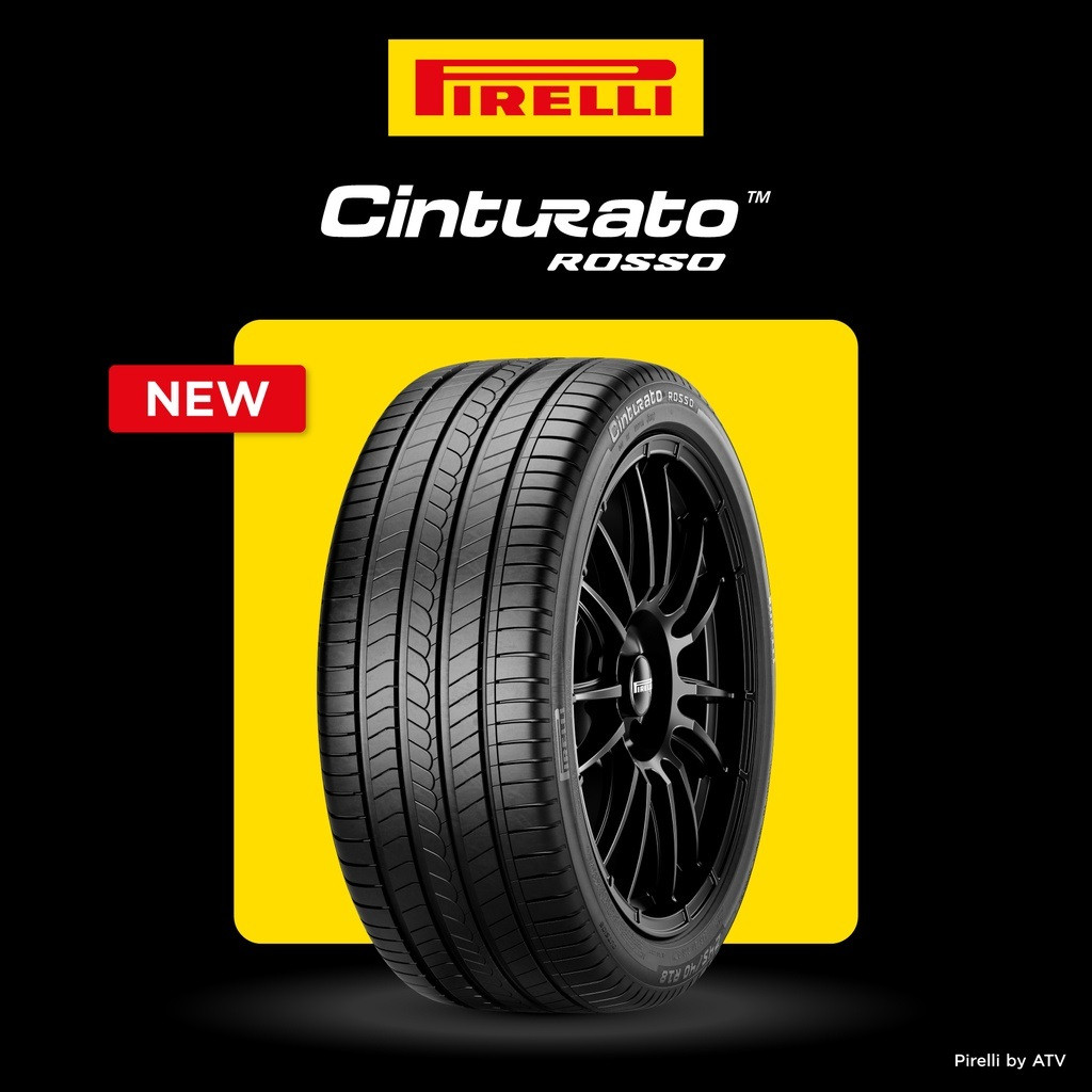 [บริการติดตั้ง 255/35R19] PIRELLI ยางรถยนต์ รุ่น CINTURATO ROSSO (ยางขอบ19 )(สอบถามสต็อกก่อนสั่ง ...