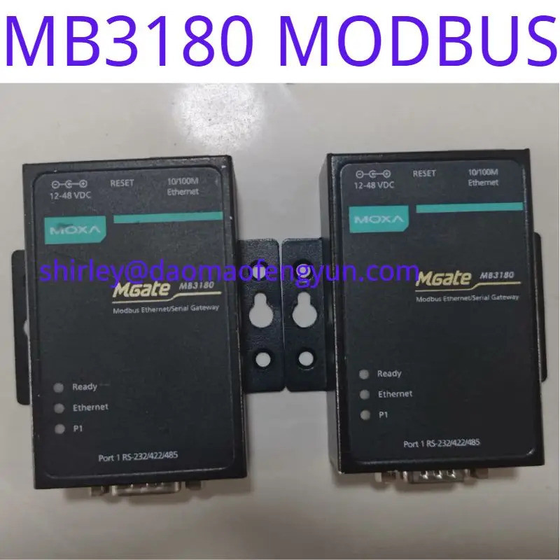 ใช้เกตเวย์ MODBUS ของ MOXA MB3180 รุ่นเดิม | Shopee Thailand
