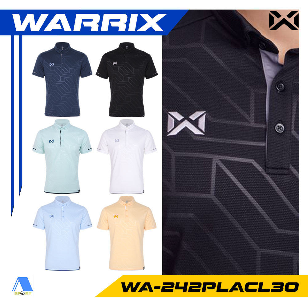[[ส่งฟรี!! มีเงินคืน]] WARRIX เสื้อโปโล รุ่น VIVIDUS รหัส WA-242PLACL30 ...