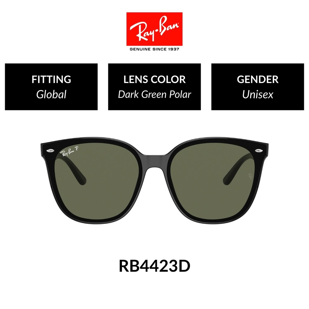 RAY-BAN RB4423D 601/9A - Sunglasses แว่นกันแดด | Shopee Thailand