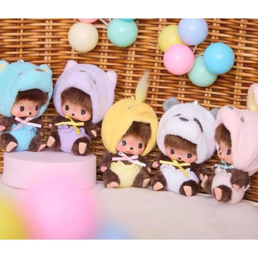 [พร้อมส่ง/ของแท้] พวงกุญแจมอนชิชิ Tom&Jerry / Monchhichi Bebichhichi ...