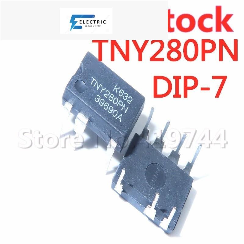 5 ชิ้น Ic Tny280Pn Tny280P Tny280 Dip-7 ชิปการจัดการพลังงาน Lcd ...
