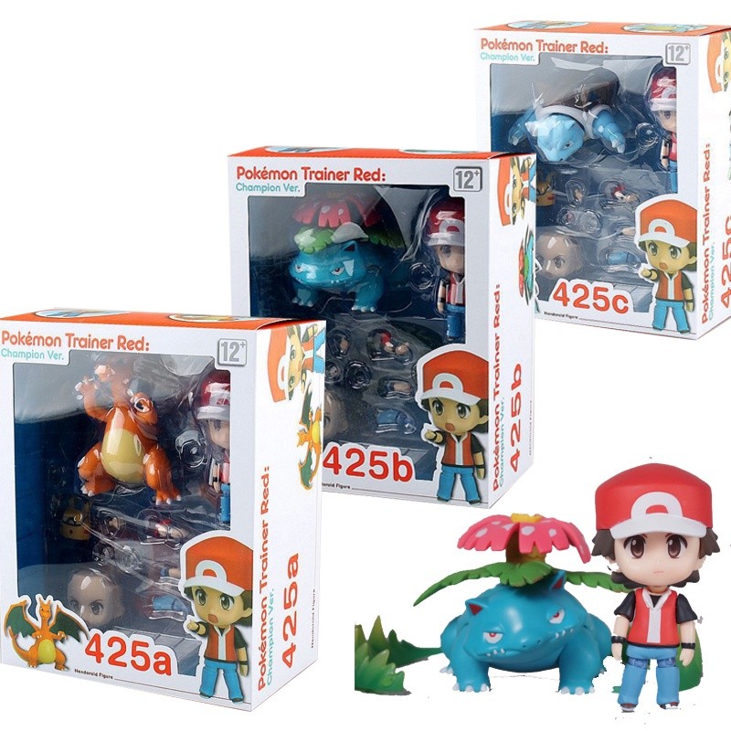 Nendoroid Pokemon ครบรอบ 20 ปี 425# Charizard Venusaur #612 โมเดลตุ๊กตา ...
