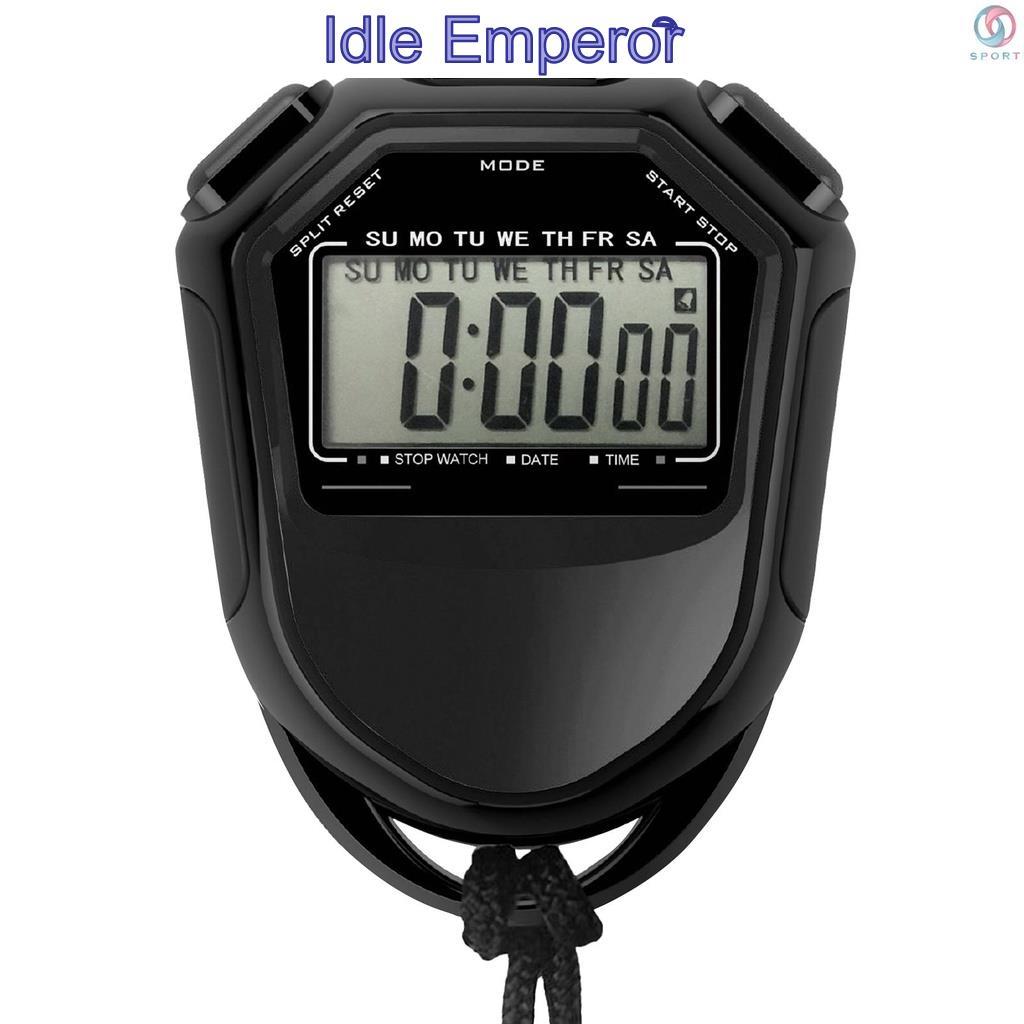 Digital Stopwatch with Strap for Swimming and Running - Waterproof ...